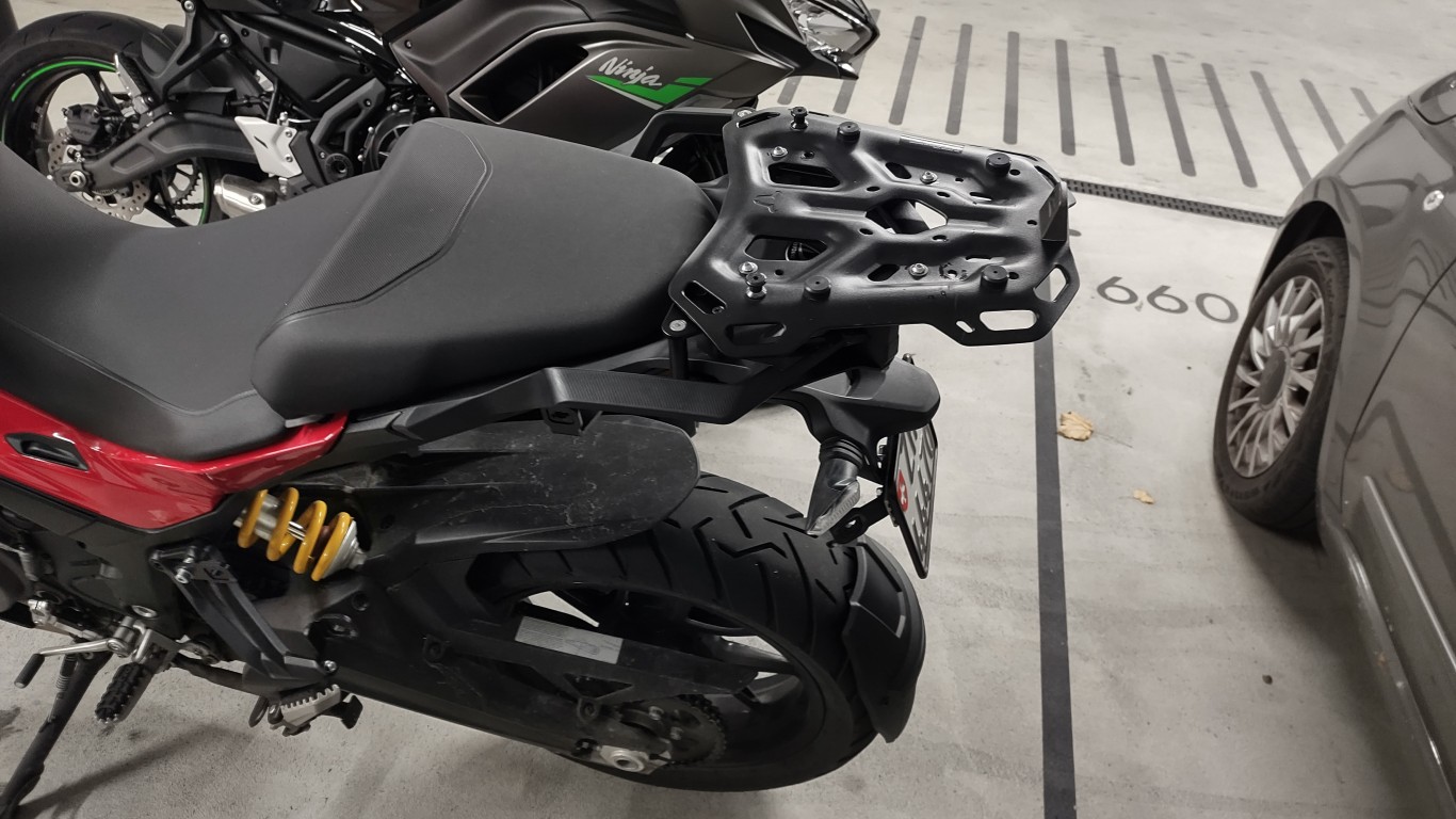 Dynamic to SW Motech adventure rack adapter - Modifications ...